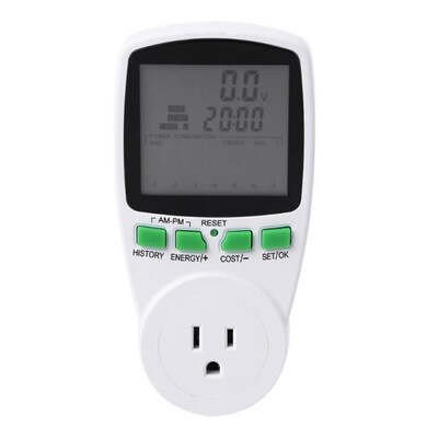 Easy to Read  Electricity Usage Meter Household Kilowatt Wat