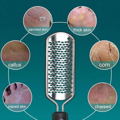 1 Pcs Foot File For pedicure Stainless Pedicure Tools Dead d