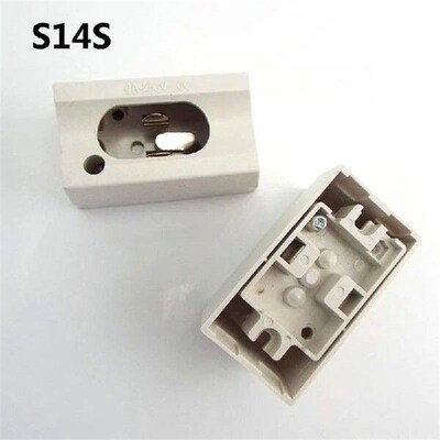 S14S S14D LED bulb wall Lamp Socket Base Mirror Light
