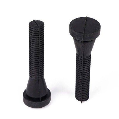 50 pcs 60mm Black High Quality Poultry Plucking Fingers