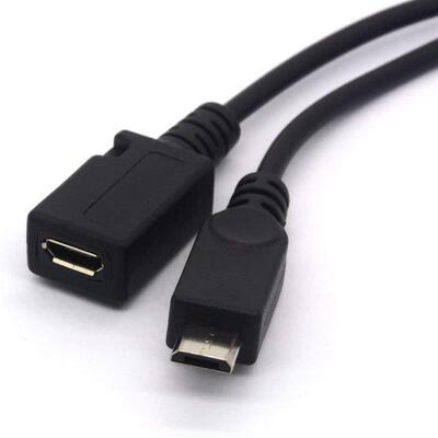 1 In 2 OTG Micro Usb Host Power Y Splitter Usb Adapter To Mi