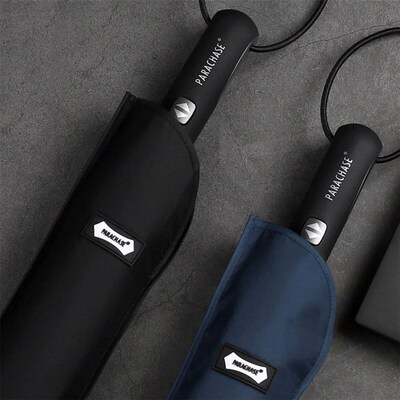 Parachase Large Rain Umbrella for Men 120cm Big Folding Auto