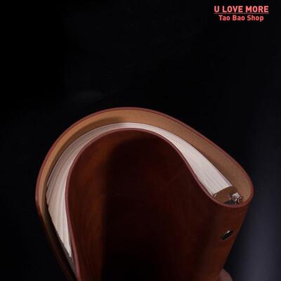 2023 Leather notebook cover Spiral notebook A5 planner agen
