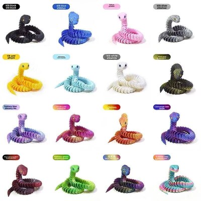 Noctilucent Viper Toys 3D Printing Animal Model Joints Can M