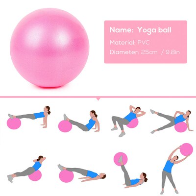 Exercise Pilates Ball Balance Gym Fitness Yoga Core Ball