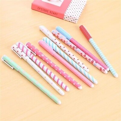 10 Pcs/Set Color Pen Flower Animal Starry Star Sweet Flora C
