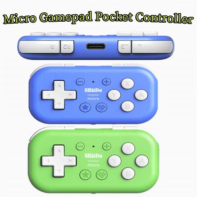2025 8Bitdo Micro Gamepad Pocket Controller Designed for 2D