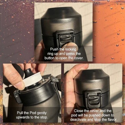 The Air Up Flavored Water Bottle Scent  Water Cup Sports