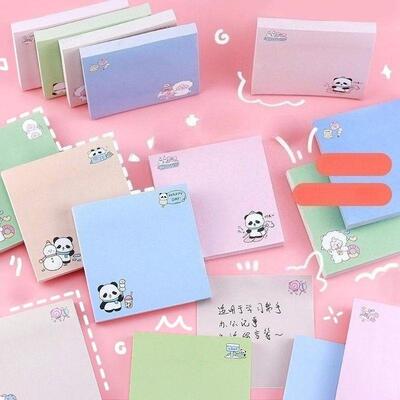 80sheets Cartoon Posted It Memo Sticky Cute Sheep Panda Note