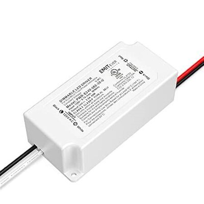 Emitever 60W Dimmable LED Driver,120VAC to 24VDC Transfor