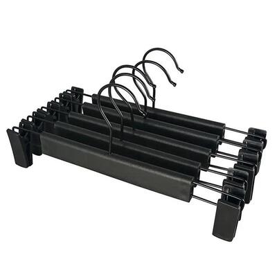 10pc plastic pants clip clotb hanger trouser rack skirt clip