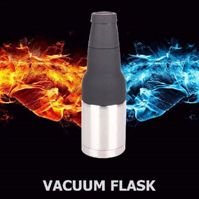 Double Walled Can Cooler with Beer Opener Slim Can Beer