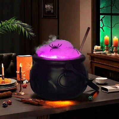 Creative Halloween Witches Pumpkin Cauldron Portable