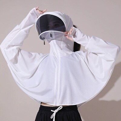 Sunscreen clothes for women summer UV protection breathable