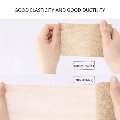 Self Adherent Cohesive Bandage Wrap Stretch Non Woven Self A
