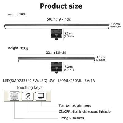 Eye-Care Desk Lamp 50cm LED Computer PC Monitor Screen Light