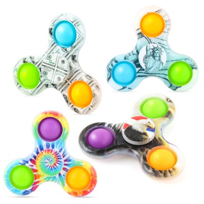 Anti Stress Fidget Toys Finger Figet Spiner Popit Pop It
