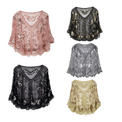 Vintage 1920s cardigan prom party dress Prom shawl Gatsby