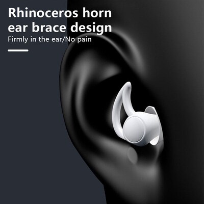 Soft Silicone Sleeping Ear Plugs Sound Insulation Hear Prote