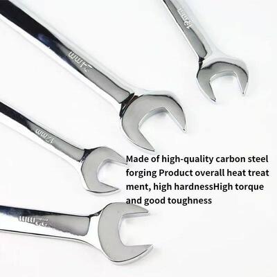 Adjustable Wrench Set, Metric Spanner, Open End & Combinatio