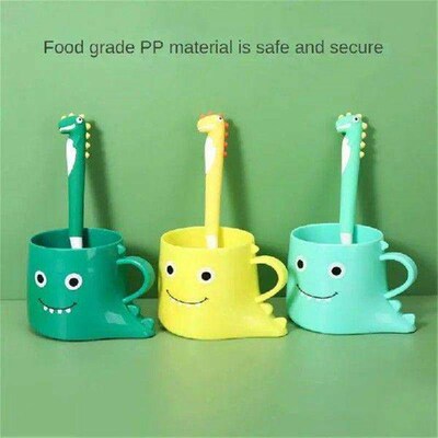 Thickened Cup Children Dinosaur Cute Cartoon Gargle Cup