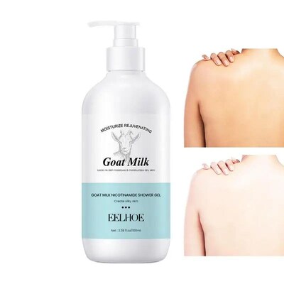 Clean Body Wash Goat Milk Niacinamide Shower Gel Body Exfoli