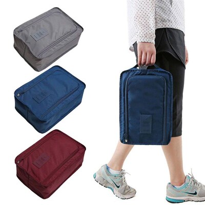 Portable Shoe Bags Travel Holds Multifunction Waterproof Fol