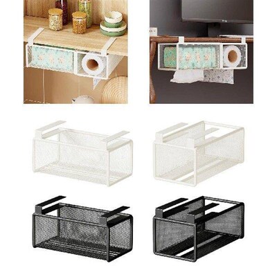 Paper Towel Holder Kitchen Space Saver Roll Rack Hanging