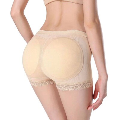 Women Butt Lifter Panty Fake Buttock Body Shaper Padded Unde