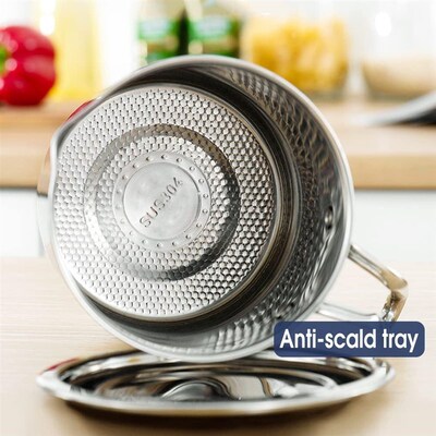 Grease Container Stainless Steel Bacon Grease Saver Oil  Can