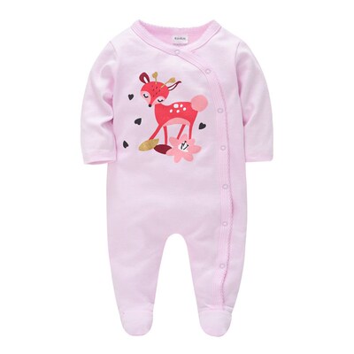 Newborn Baby Girl Rompers Cartoon Infant Boy Jumpsuit Roupas