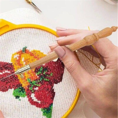 Tambour Embroidery Kit Beech Wood Embroidery Hoo With 3