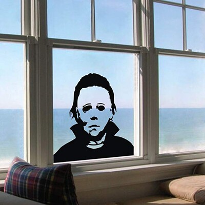 Halloween Holiday Decals Michael Myers Horror Living Room