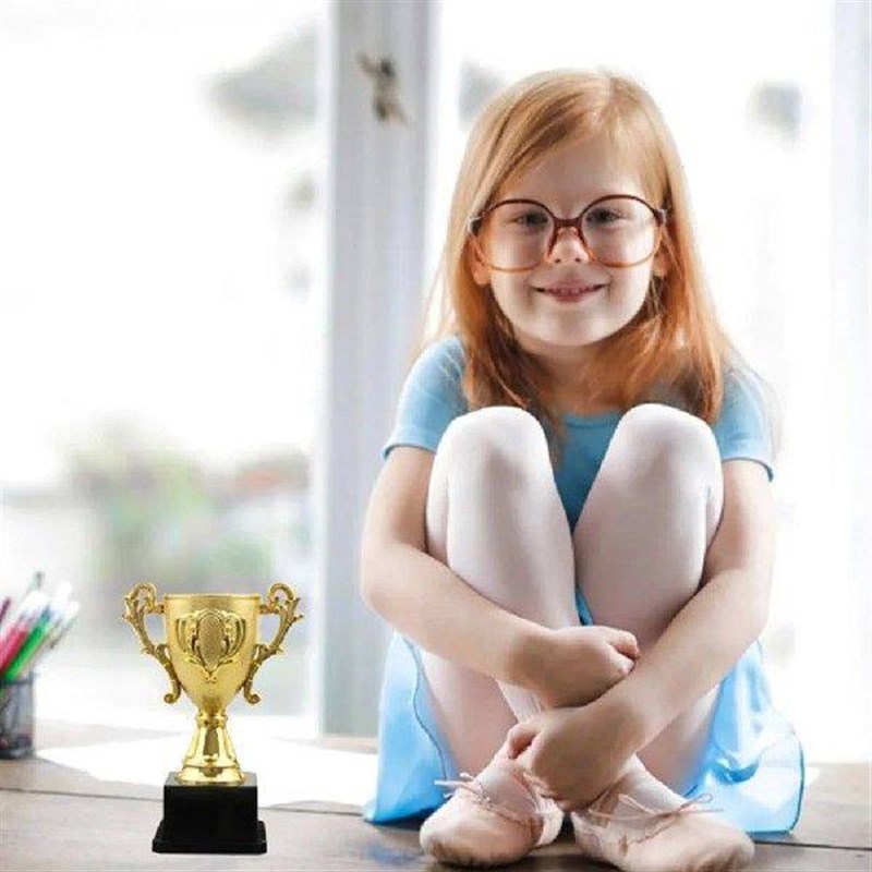 2 Pcs Cup Toy Set Childrens Plastic Trophy Student Gift