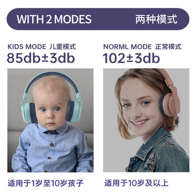 Wireless Earphones kids Headphone Children Bluetooth Headset