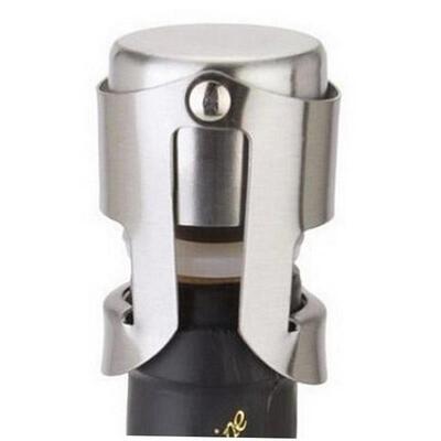 Stainless Steel Champagne Wine Bottle Stopper Portable Seal1