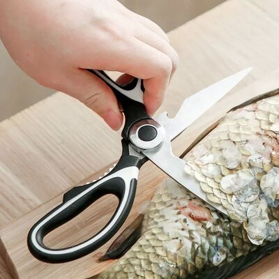 Heavy Duty Kitchen Scissors Multifunctional Dishwasher Safe