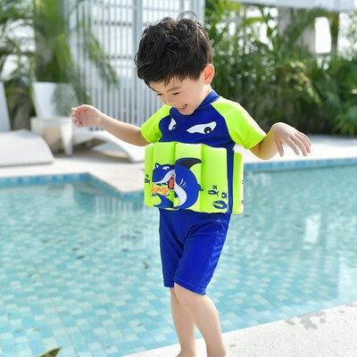 Floating Buoyancy Baby Girl Swimsuits Detachable Swimwear Si