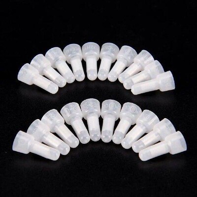 1000pcs Closed End Crimp Caps Electrical Wire Cable