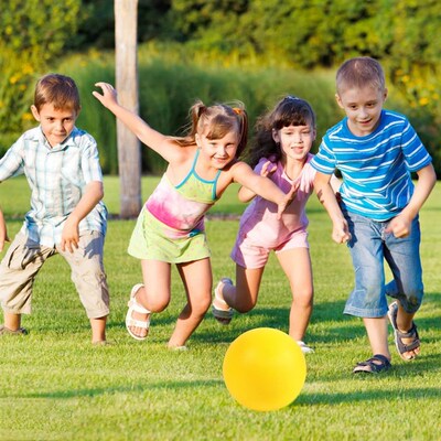 18cm Bouncing Mute Ball Indoor Silent Basketball Baby Foam T