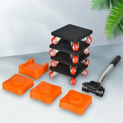 Y1UB Easy Furniture Mover Tool 360 Degree Rotatable Wheel
