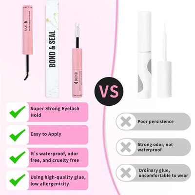 False Eyelashes Adhesive Glue Lashes Extension Kit Bond And