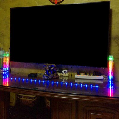 Professional Audio Home Kit VU Tower Column LED Music Fantas