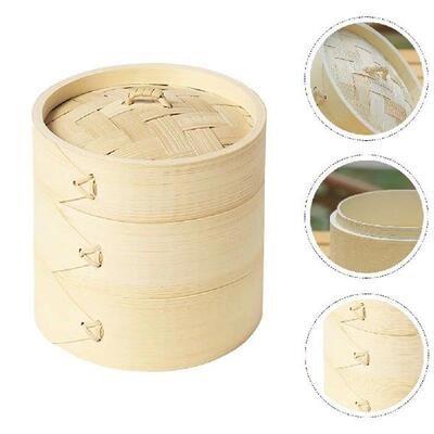 Steam+Clothes+Steamer+Outdoor+Compact+Bamboo+Basket+with