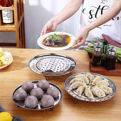 Stainless Steel Steamer Basket, Thickened Water-Resistant St