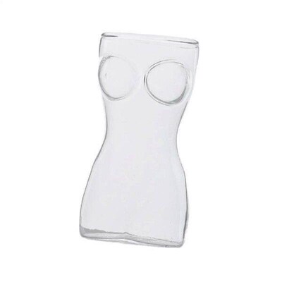 Human Body Shape Wine Glass Beer Mug Funny Red Wine Goblets