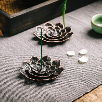Incense Stick Lotus Incense Base Burner Yoga Christmas Gift