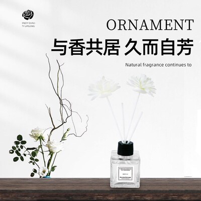 Scented Reed Diffuser Longlasting Jasmine Fragrance Air Fres