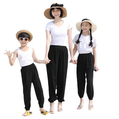 Summer AntiMosquito Pants for Kids Boys Girls Lightweight Lo