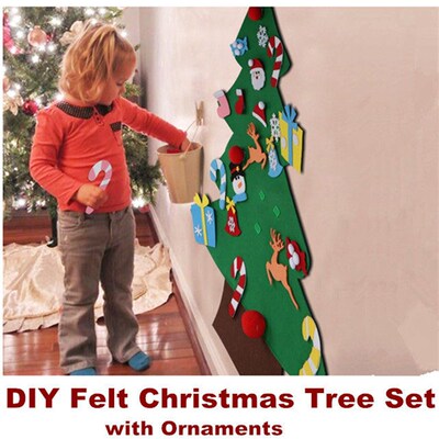 Christmas Tree Set  Xmas Gifts Door Wall Hanging Decorations